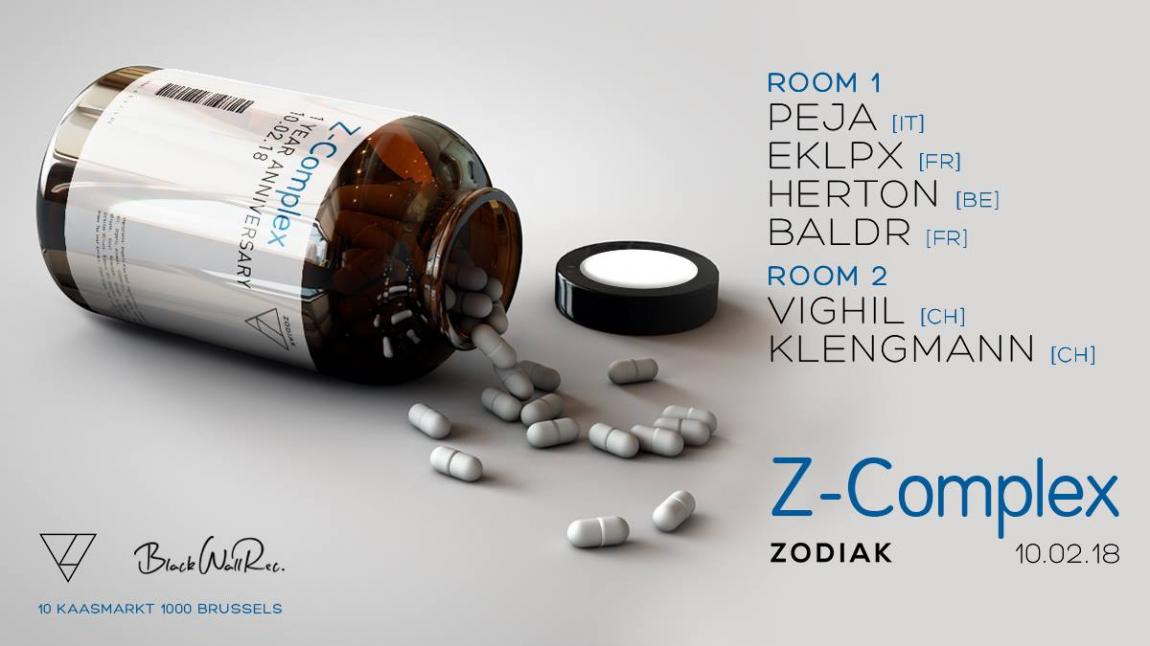 Z-Complex 1-year anniversary: PEJA, EKLPX, Vighil, BALDR - Saturday 10 ...
