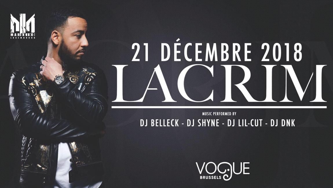 Lacrim - Vendredi 21/12/2018, Vogue Brussels